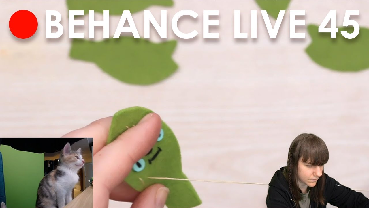 Sewing Cat Cacti - LIVE on Behance #45