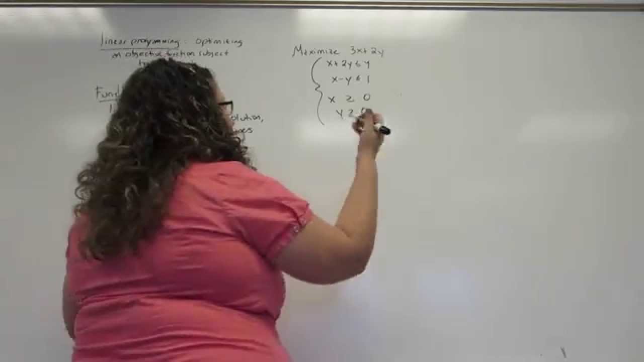 Introduction to linear programming