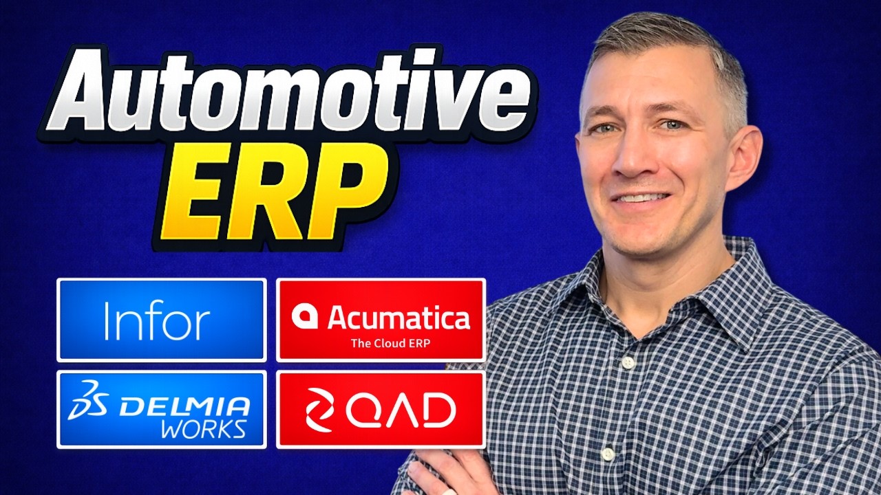 Top Automotive ERP Software in 2026 for Manufacturers & Suppliers