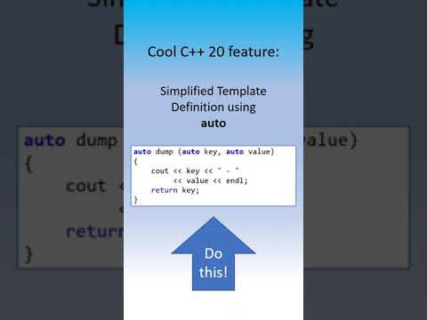 Create Templates in C++ with the auto keyword - No More brackets!