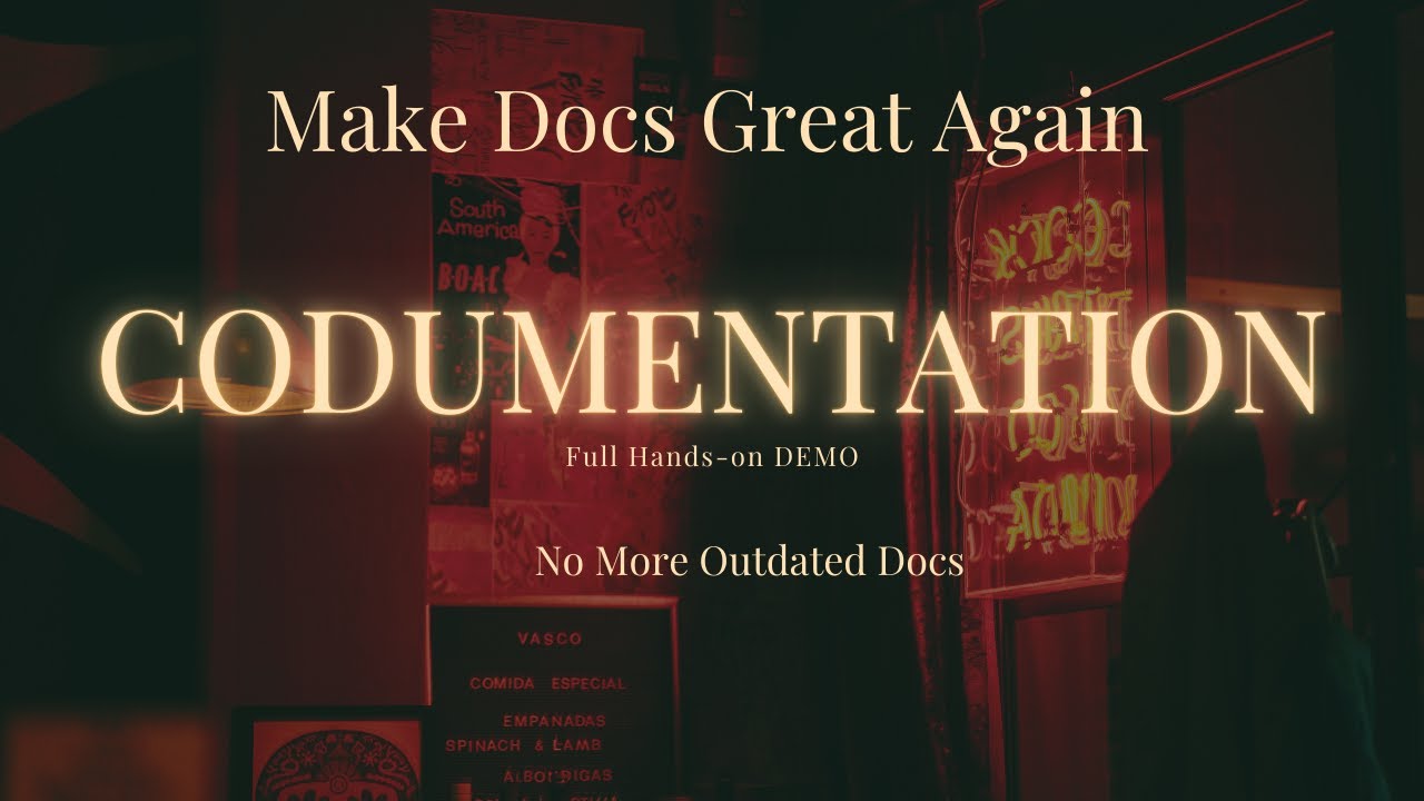 Codumentation: Making Documentation Executable - No More Outdated Docs