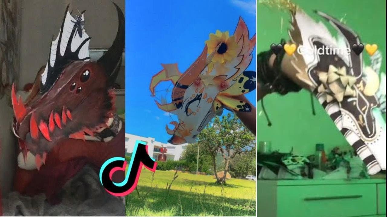Dragon Puppet Crafts | Paper Dragon TikTok Compilation #57