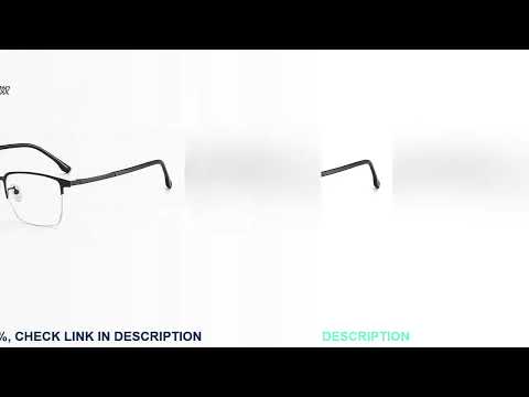 Prescription Eyeglasses For Men Progressive/Photochromic Optical Glasses With Graduated Lenses Metal