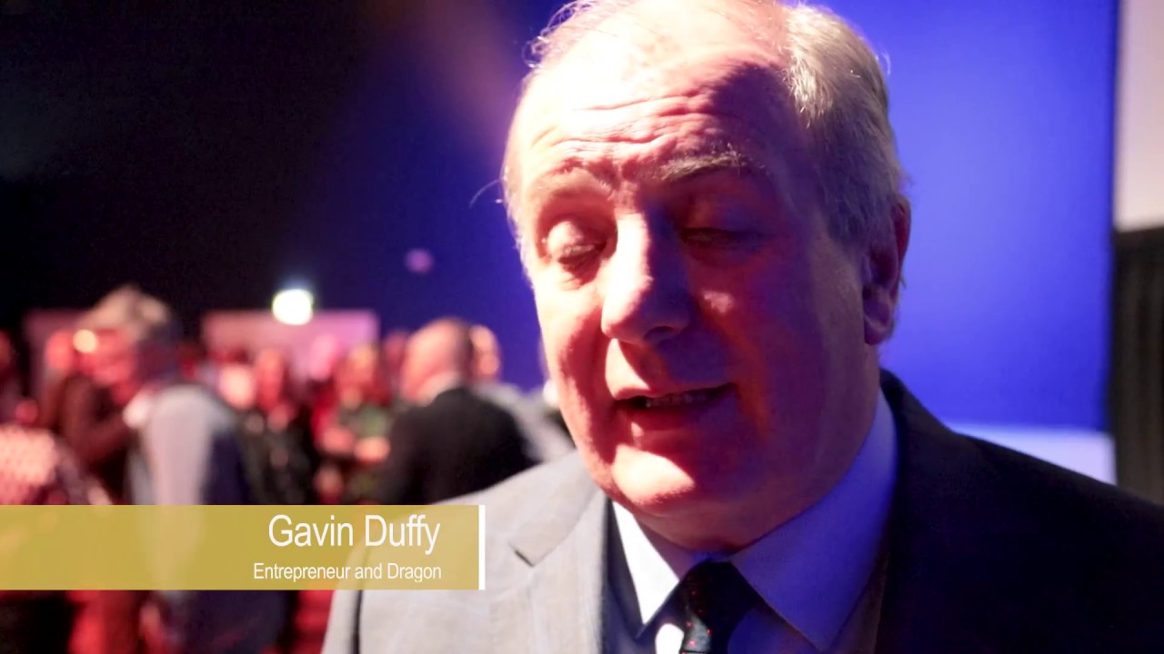 Gavin Duffy at launch of Sean Gallagher's book 'Secrets To Success'