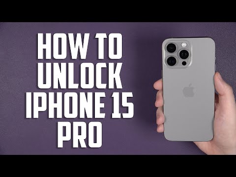 How To Unlock iPhone 15 Pro
