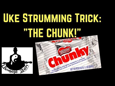THE GREATEST UKULELE TRICK EVER!! ("THE CHUNK")