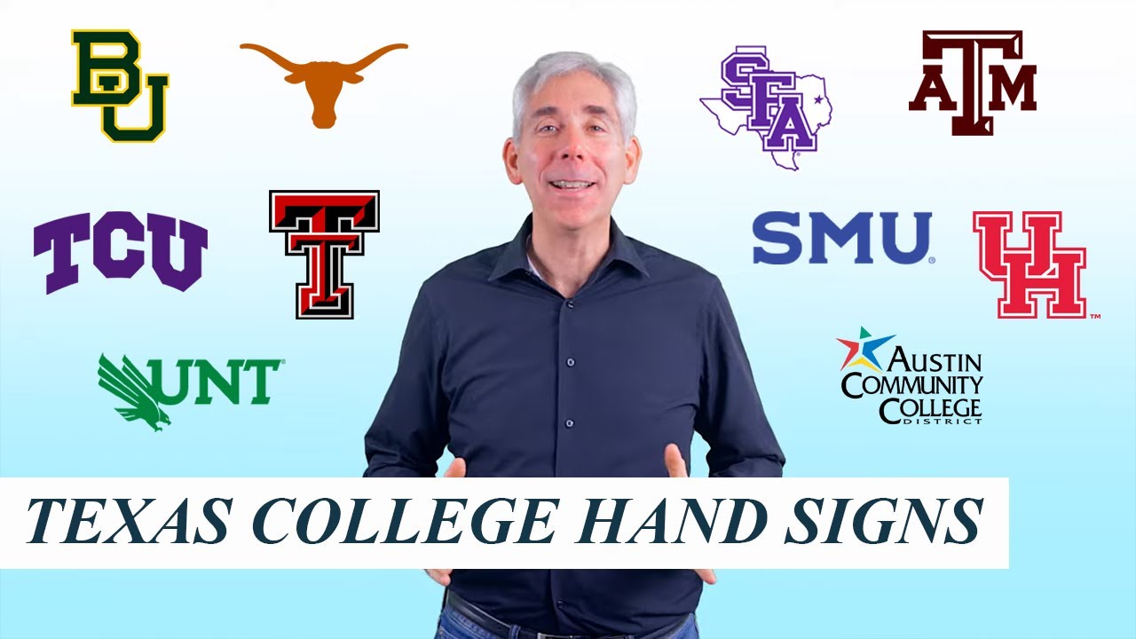 OT: Texas College Hand Signs - Football - CoogFans - Houston Cougar ...