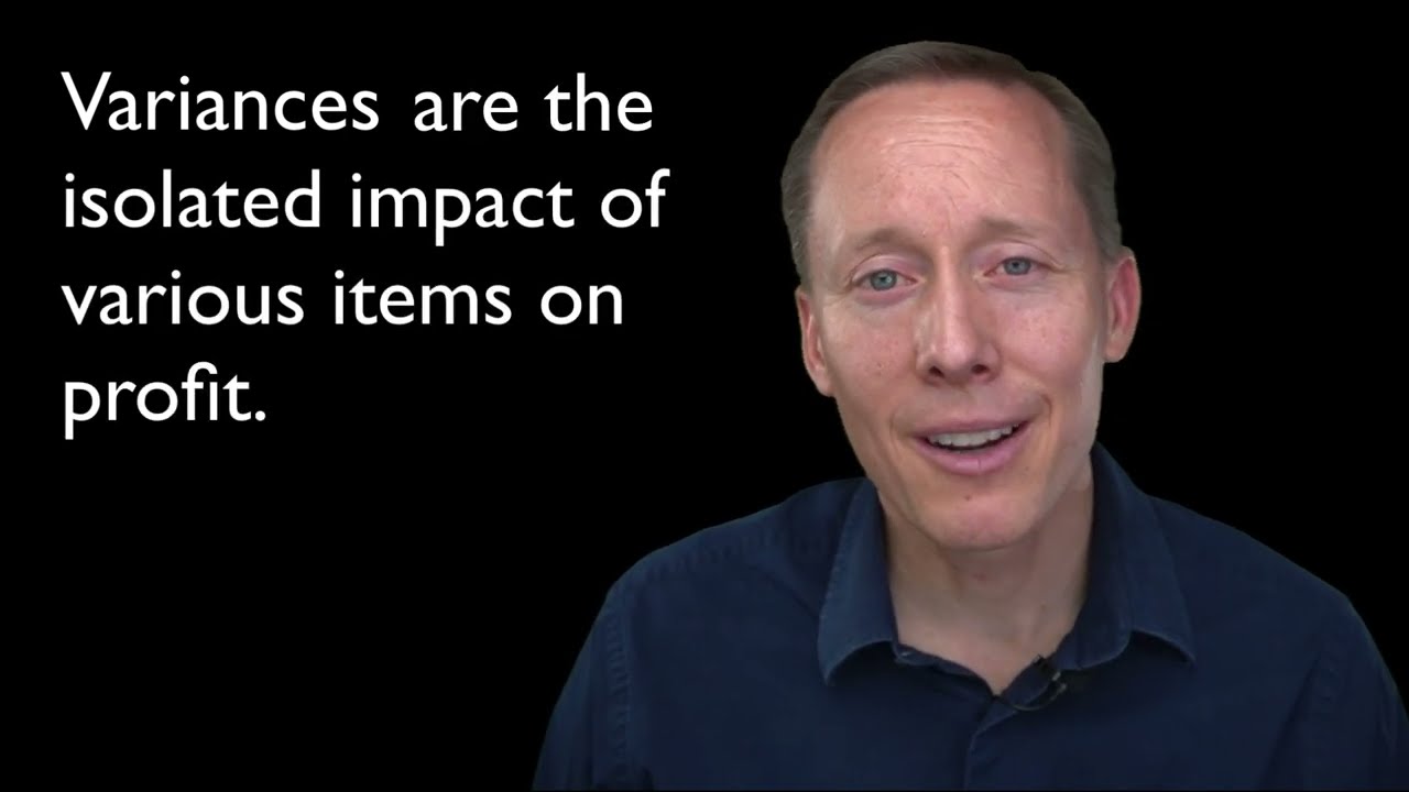 9.2 Static Budget Variance in Excel