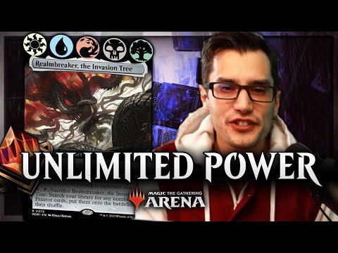☀️💧🔥💀🌳 Realmbreaker, the Invasion Tree IS CRACKED!! | MTG Arena Deck Guide