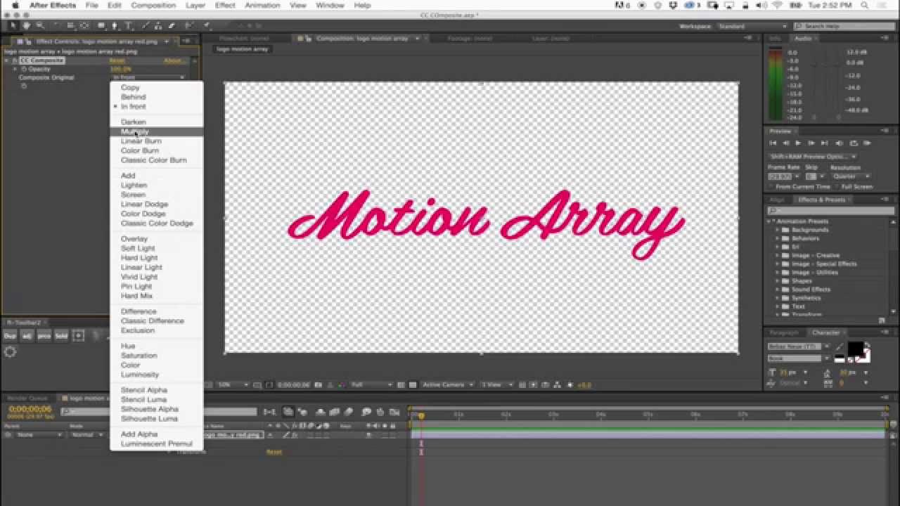CC Composite Tutorial