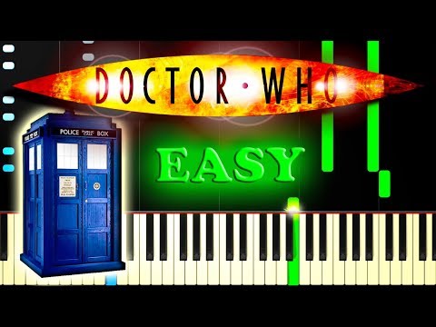 DOCTOR WHO THEME – Easy Piano Tutorial | Sheet Music Boss