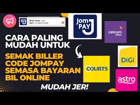 Cara Mudah Semak Biller Code JomPAY II How To Check JomPAY Biller Code Tutorial