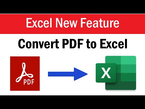 Convert PDF to Excel | PDF to Excel | PDF to Excel Converter | Convert PDF To Excel Without Losing
