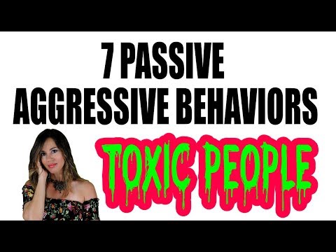 7 Passive Aggressive Covert Behaviors of Toxic People