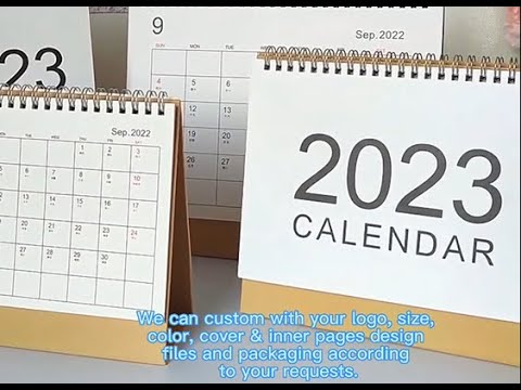 Custom table calendars 2023