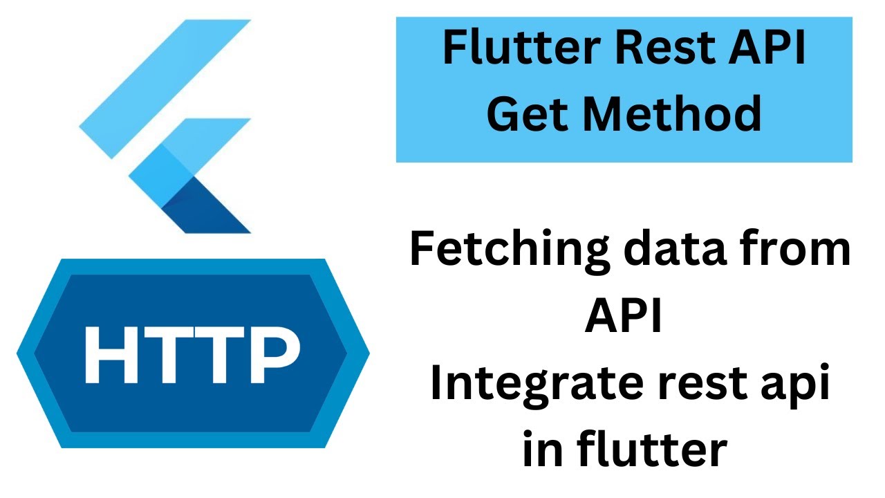 Flutter Rest API Get Method Fetching data from API Integrate Rest API in Flutter