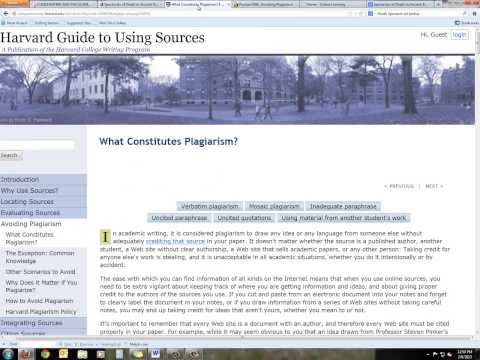 Plagiarism: a brief history and overview