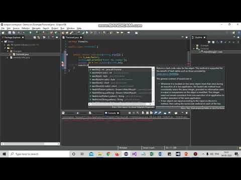 Java Program to find Factorial of a Number