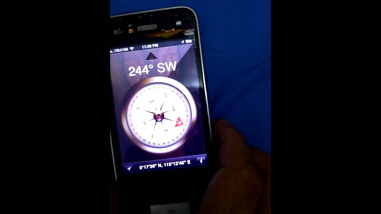 Digital Compass Iphone 3gs