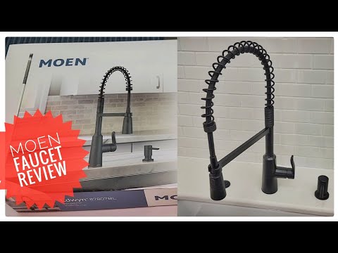 Moen Edwyn 87807BL Kitchen Faucet Review