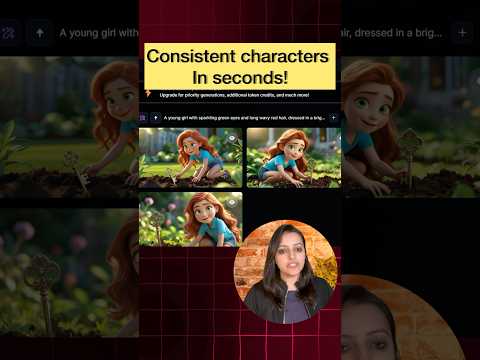 Create Consistent characters for AI videos in seconds | Text to video AI #ai #viralshorts
