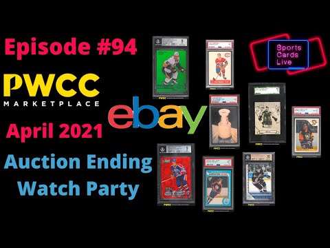 Sports Cards Live #94 - PWCC eBay Auction Ending Watch Party