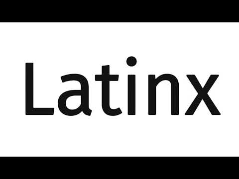 How to pronounce Latinx?(CORRRECTLY)
