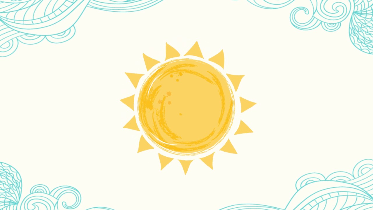 Summer Sun - GIF like summer animation