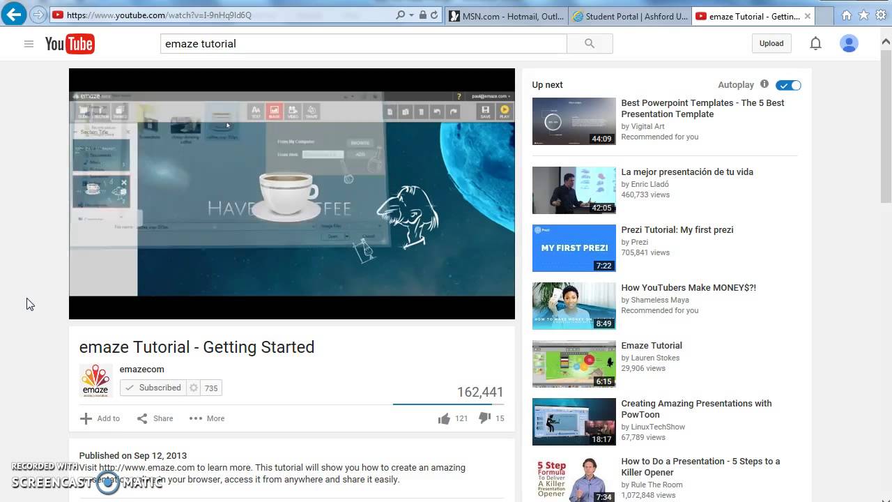 Emaze Presentation Tutorial.