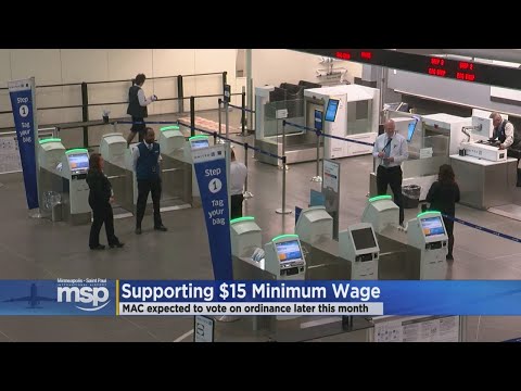 MSP Airport Workers Call For Minimum Wage Increase