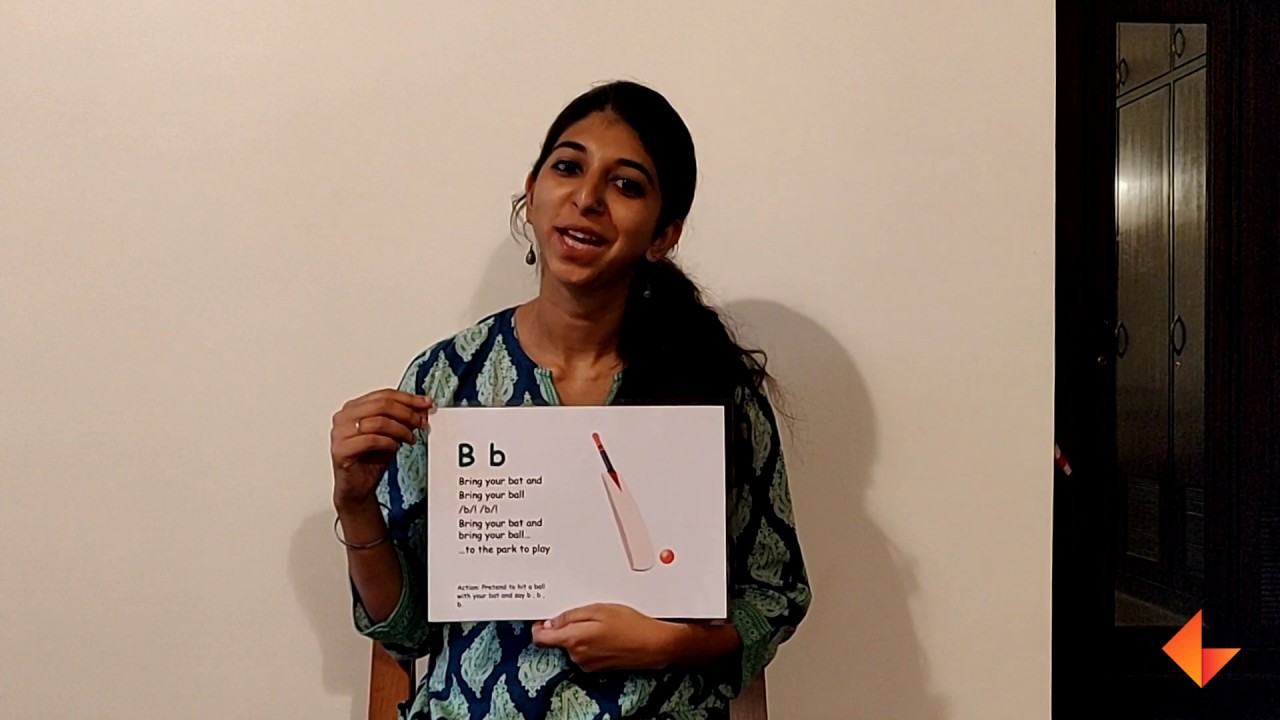 Phonics Card for letter B