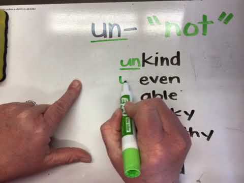 Prefix un