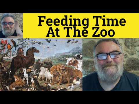 π΅ Feeding Time at the Zoo Meaning - Feeding Time at the Zoo Examples - Metaphors Similes