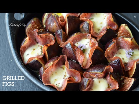 GRILLED FIG RECIPE ✔️ How to add flavours and the best pairing ingredients to use