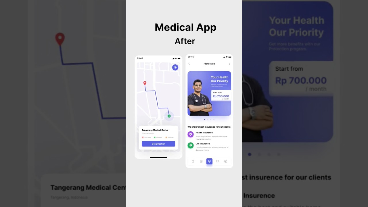 Here’s a quick look at a *medical app UI design* focused on clarity and user comfort.