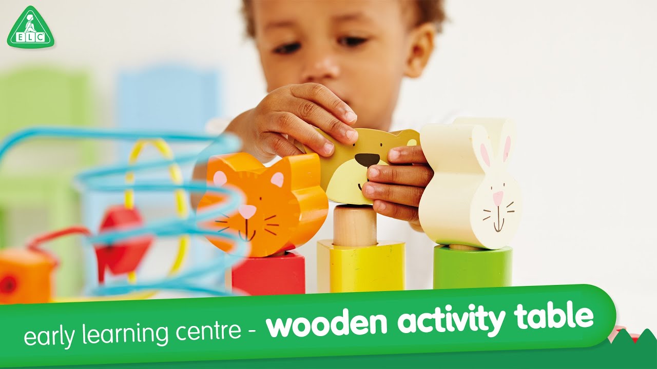 Early Learning Centre Wooden Activity Table