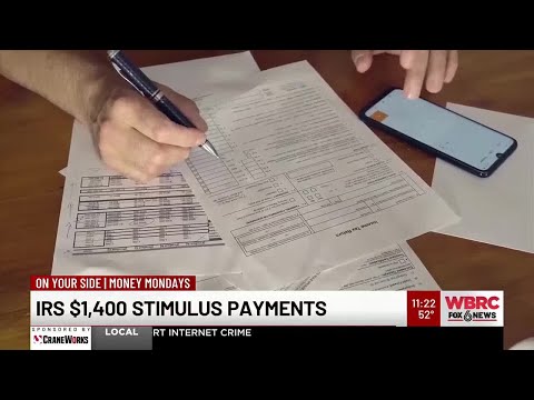 Money Monday: IRS $1,400 stimulus payments