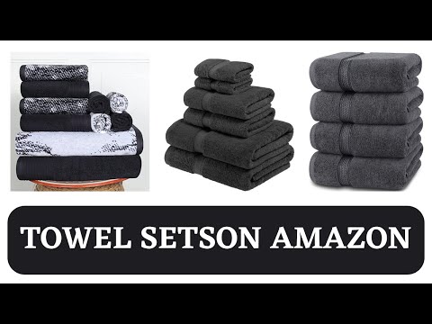 Top 5 Bath Towels Seton Amazon || Bathroom Essentials