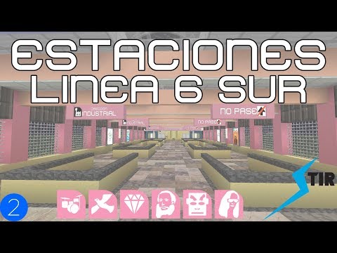 Estaciones: Línea 6 sur