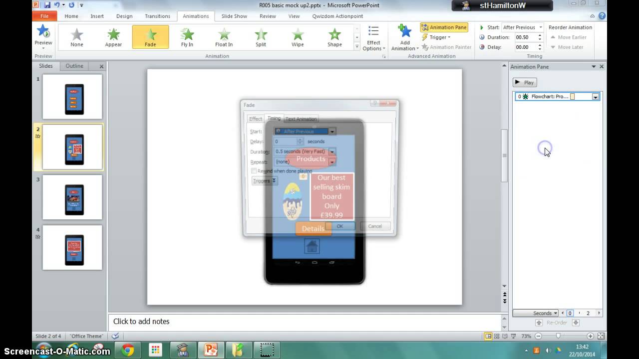 Powerpoint - Using triggers with an animation