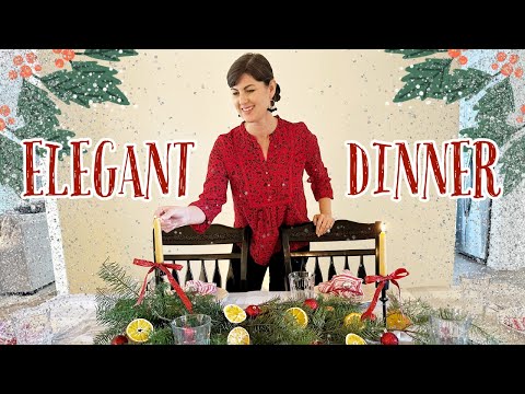 ELEGANT INEXPENSIVE HOLIDAY DINNER