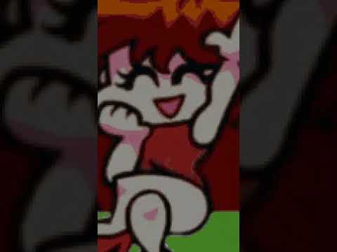 FNF GIRLFRIEND (GF) 4 | Biggest Pixel Art in Minecraft #shorts