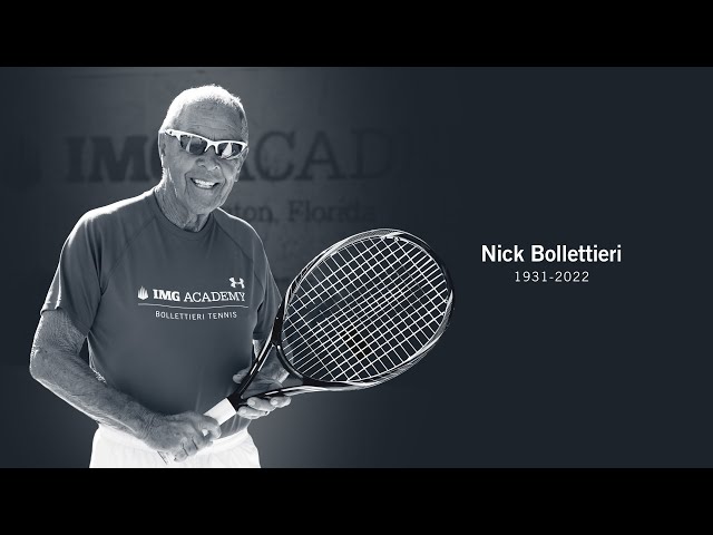 Fallece Nick Bollettieri a los 91 años de edad
