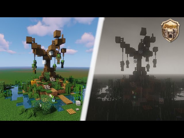 Hanging Tree - Halloween Build Minecraft Map
