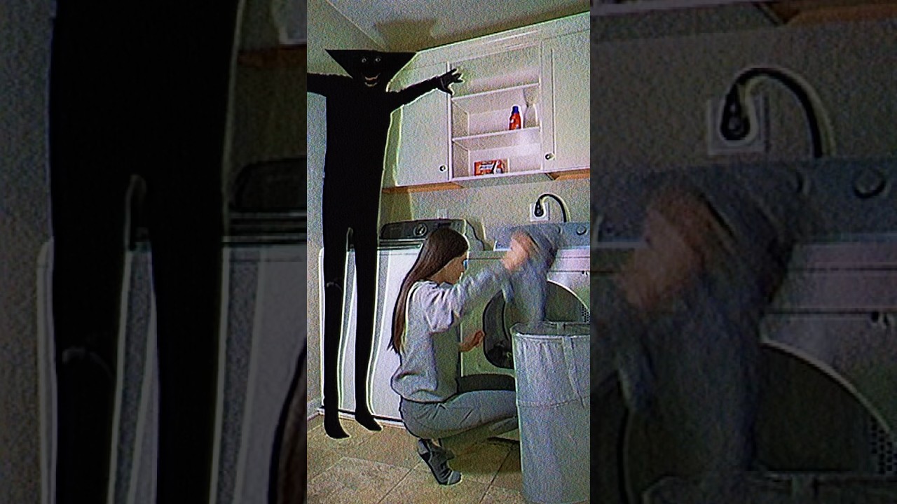 Laundry time #horrorshorts #analoghorror #creepy #entity #weirdcore #creepystories #horror
