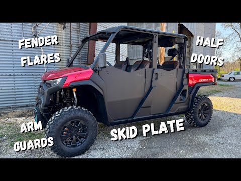 CFMOTO U10 Pro XL Accessories | Doors, Skid Plate, Fender Flares, Arm Guards..