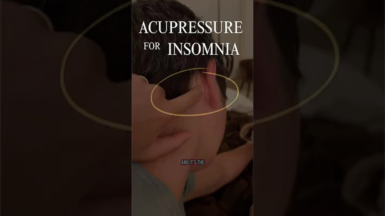 An Mian - Try this acupressure point for Insomnia! #skincareproducts #skincaretips #cbeauty