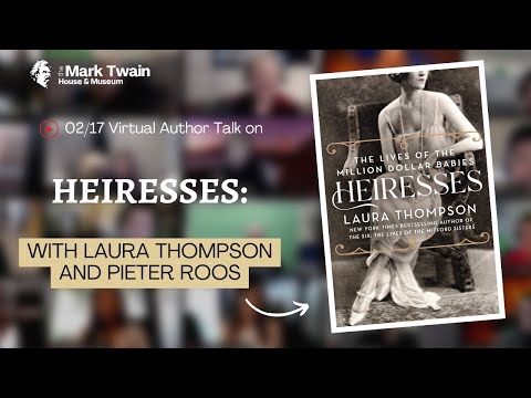 HEIRESSES: Laura Thompson in conversation with Pieter Roos