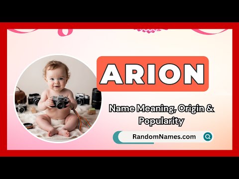 Arion - Baby Girl Name Meaning, Origin & Popularity - RandomNames.com