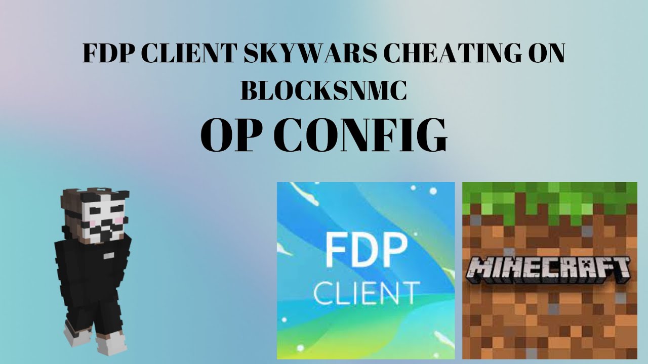 Blocksmc SkyWars Using FDP Client, Destroying Everyone, OP Config